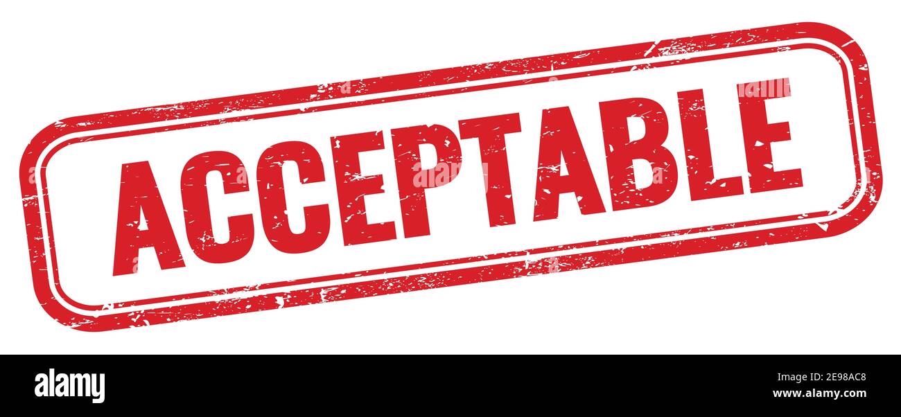 Acceptable stamp hi-res stock photography and images - Alamy
