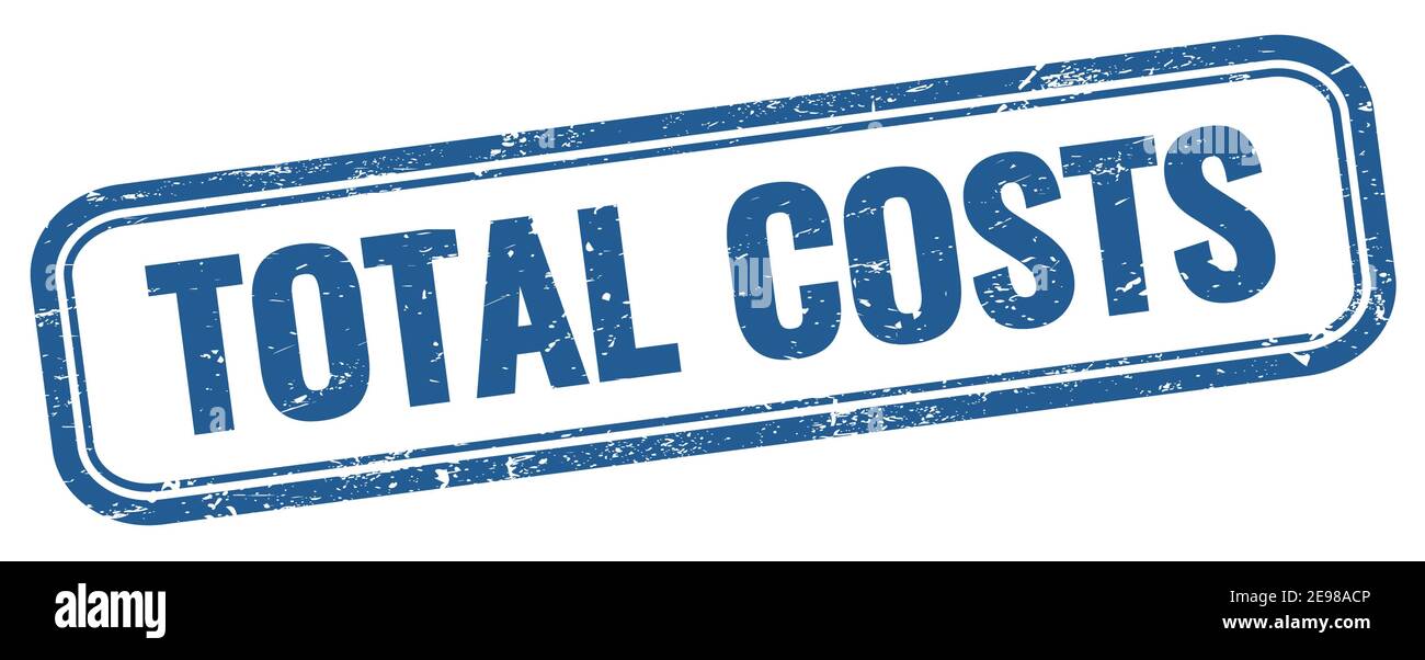 Total costs word hi-res stock photography and images - Alamy