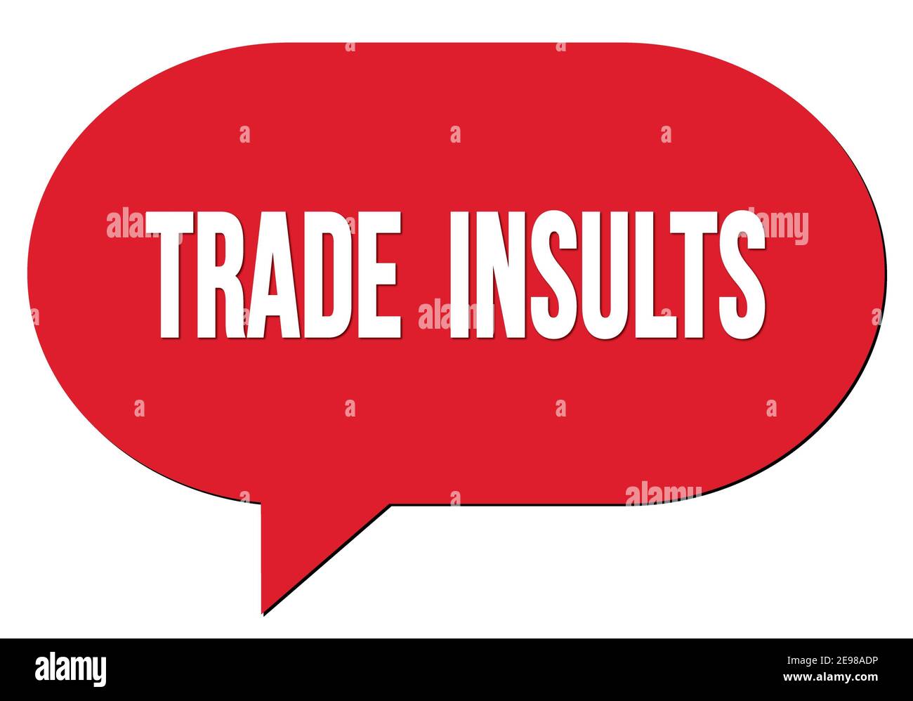 Trade insults stamp hi-res stock photography and images - Alamy