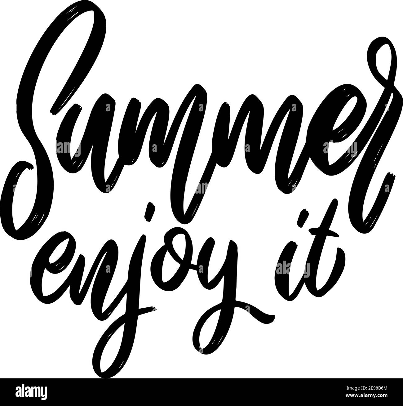 Enjoy Your Summer Clip Art