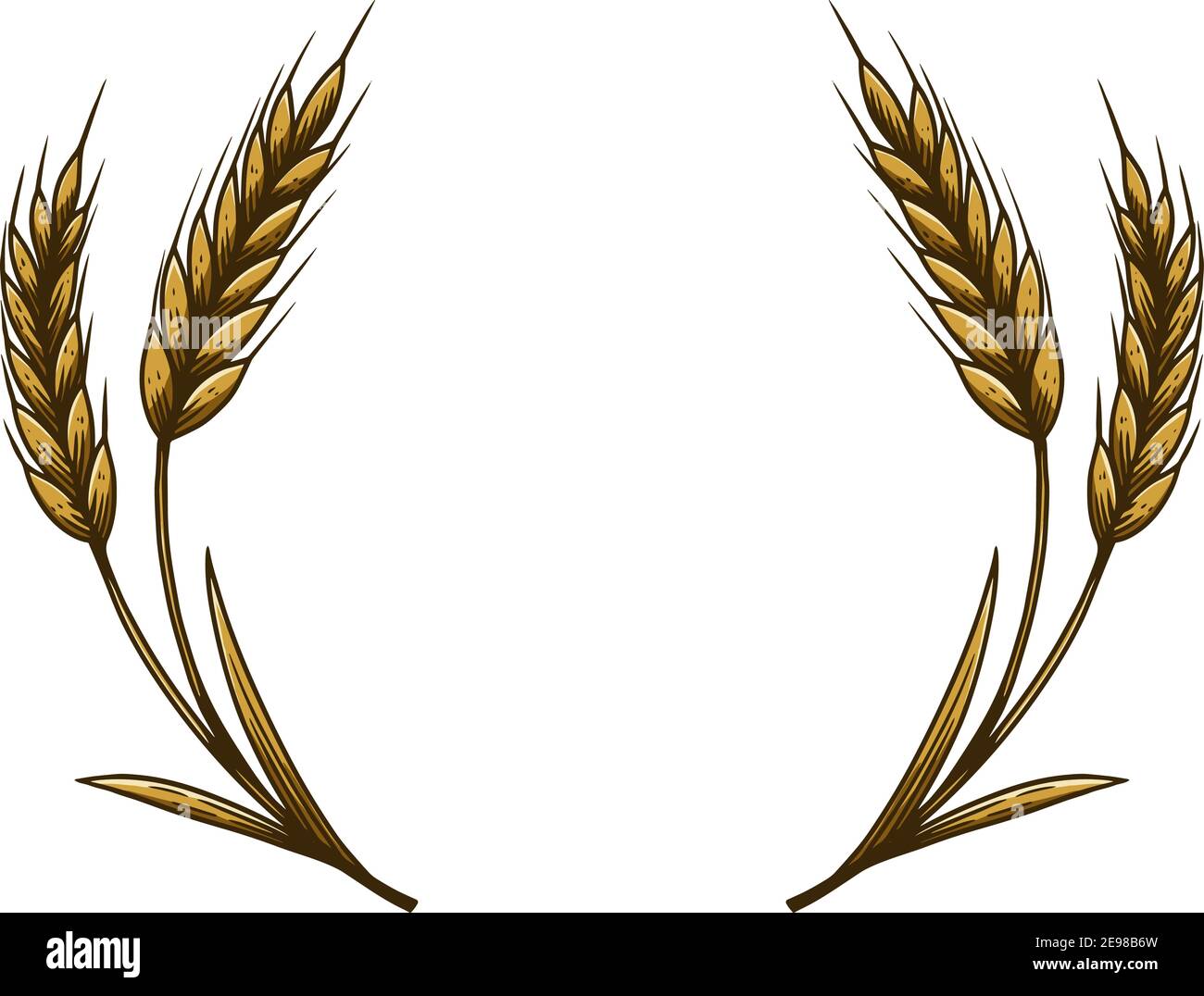 Medieval agriculture engraving Cut Out Stock Images & Pictures - Alamy