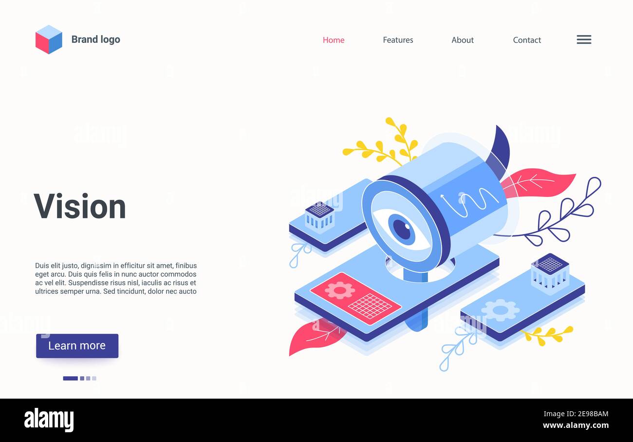 Machine vision camera Stock Vector Images - Alamy