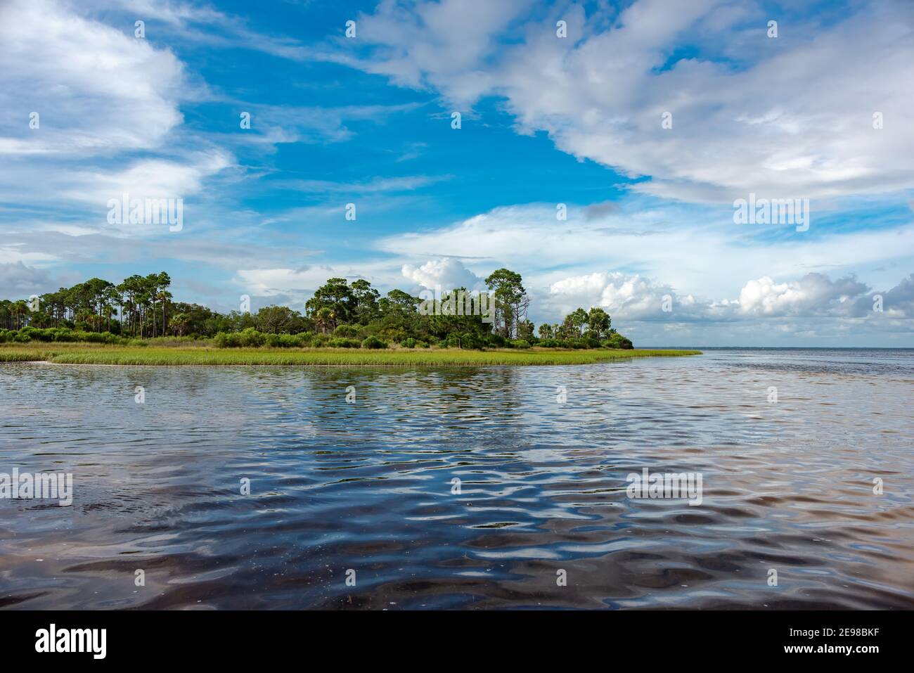 Port St. Joe State Park before Hurricane Michael. Port St. Joe Bay ...