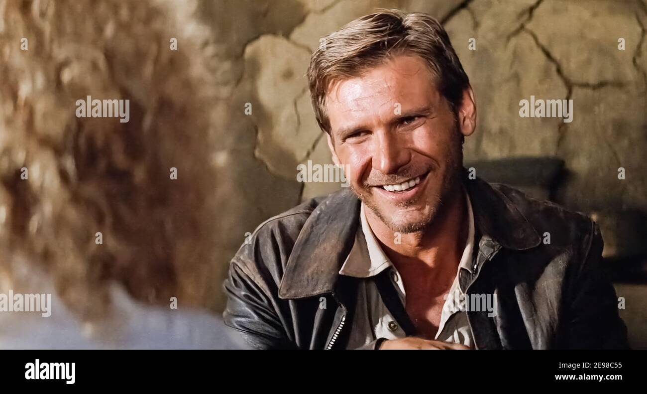 USA. Harrison Ford and Kate Capshaw in a scene from the (C)Paramount ...