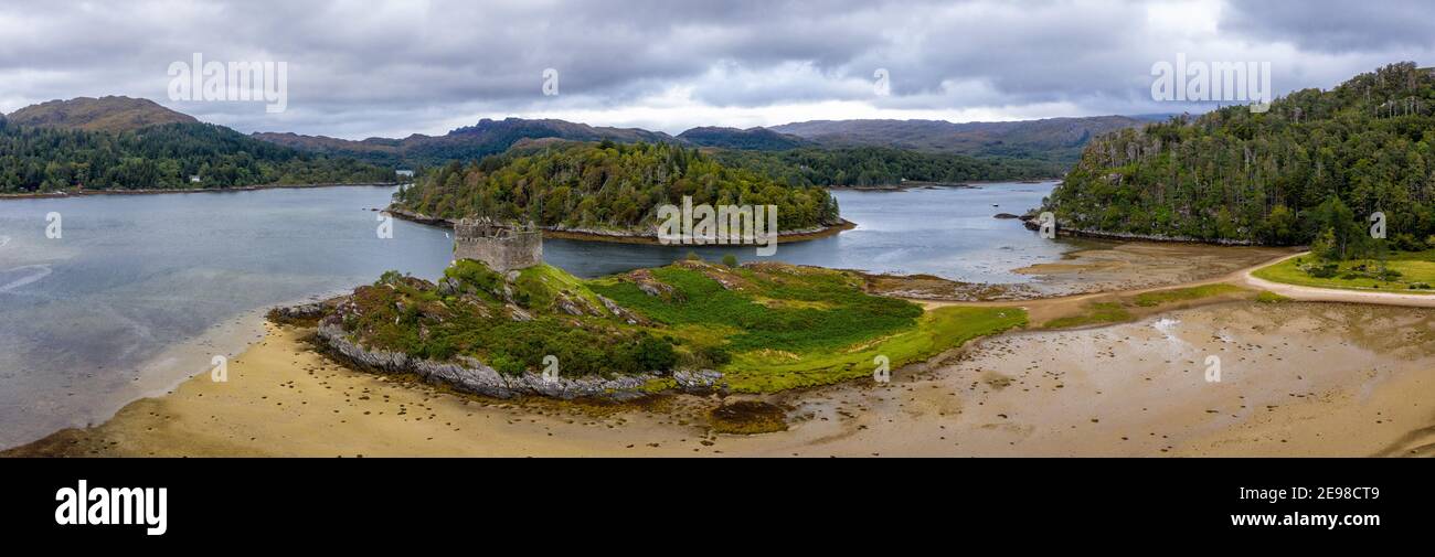 Castle Tioram, Moidart, Highlands, Scotland, UK Stock Photo - Alamy