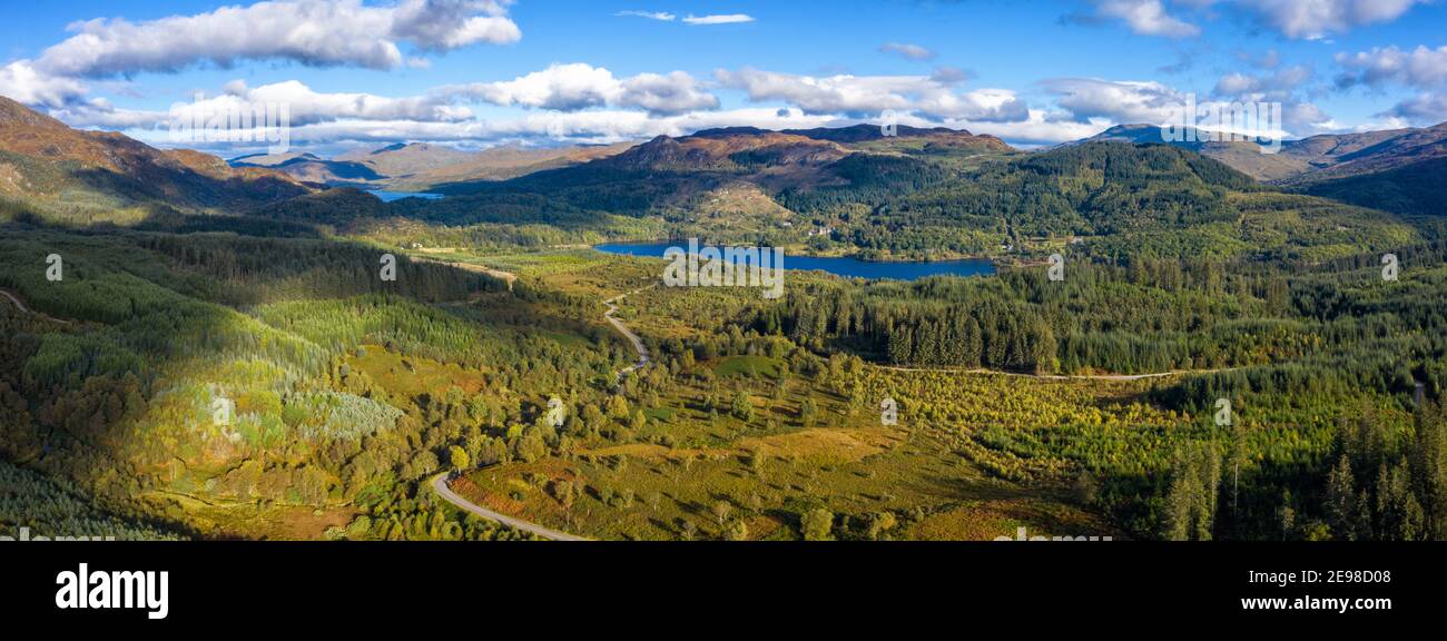 The Duke's Pass, Loch Lomond & Trossachs National Park, Scotland, UK ...