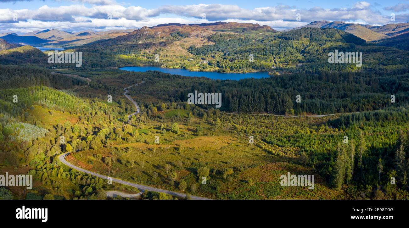 The Duke's Pass, Loch Lomond & Trossachs National Park, Scotland, UK ...