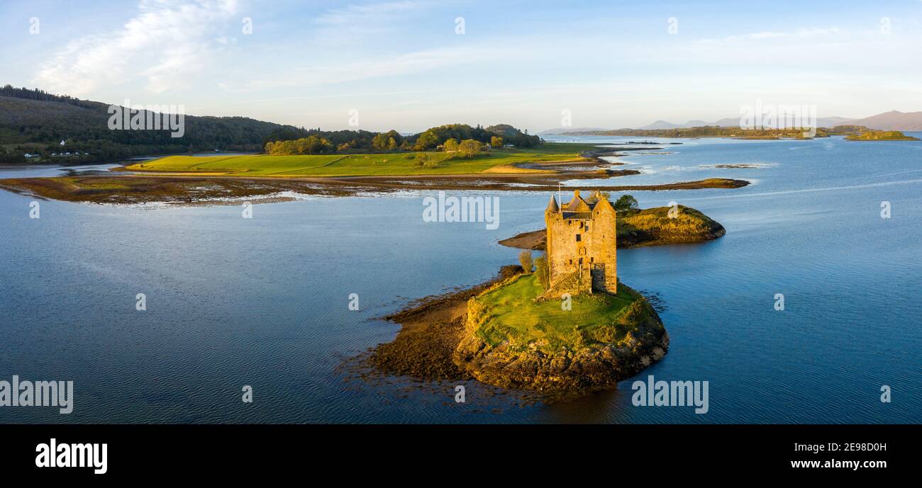 Castle Stalker, Port Appin, Scotland, UK Stock Photo - Alamy