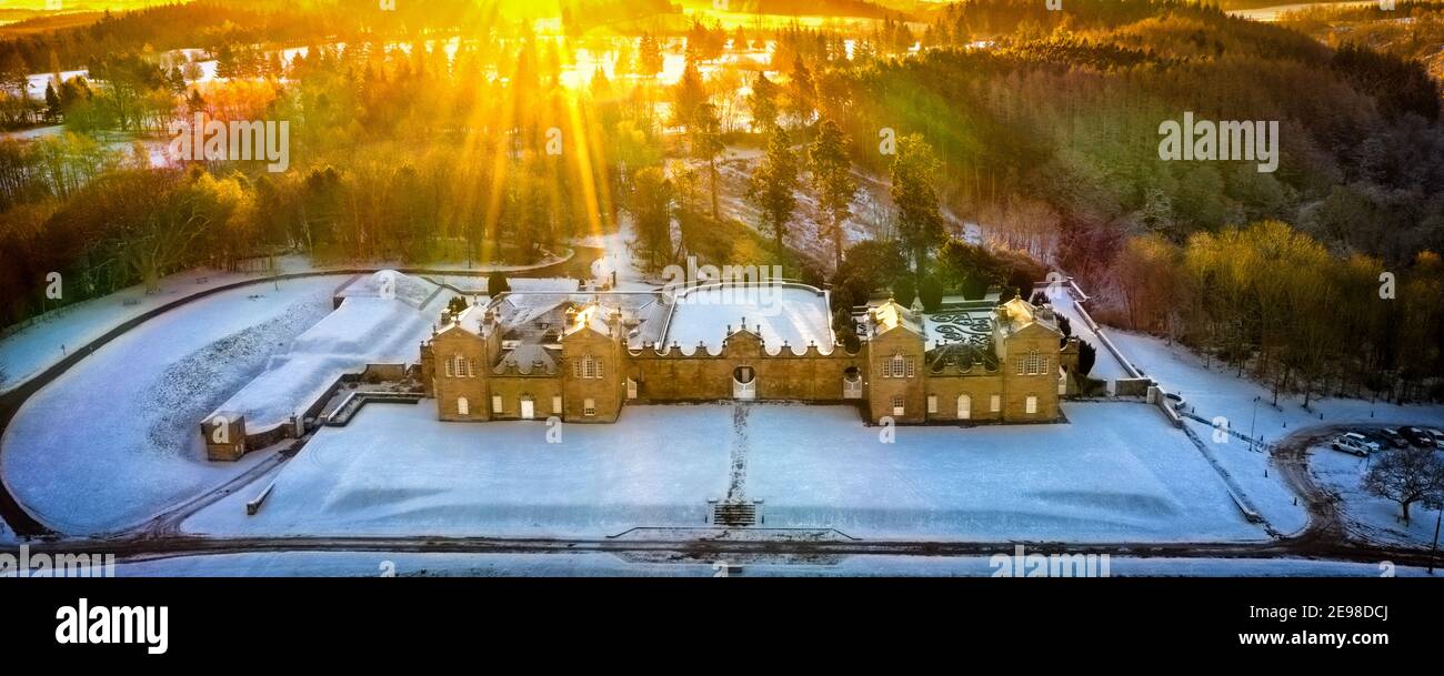 Chatelherault Hunting Lodge, Hamilton, South Lanarkshire, Scotland, UK ...
