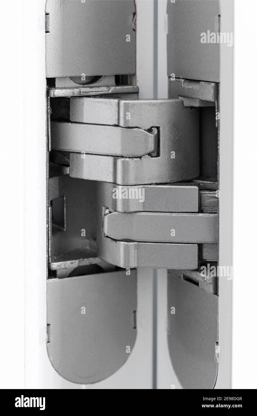 Interior. Repair. Installation Close-up door loops Stock Photo - Alamy