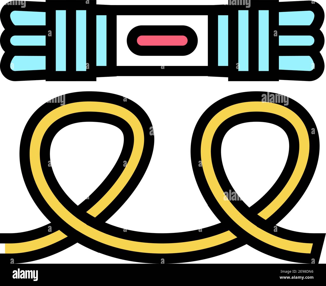 threads knitting color icon vector illustration Stock Vector Image ...