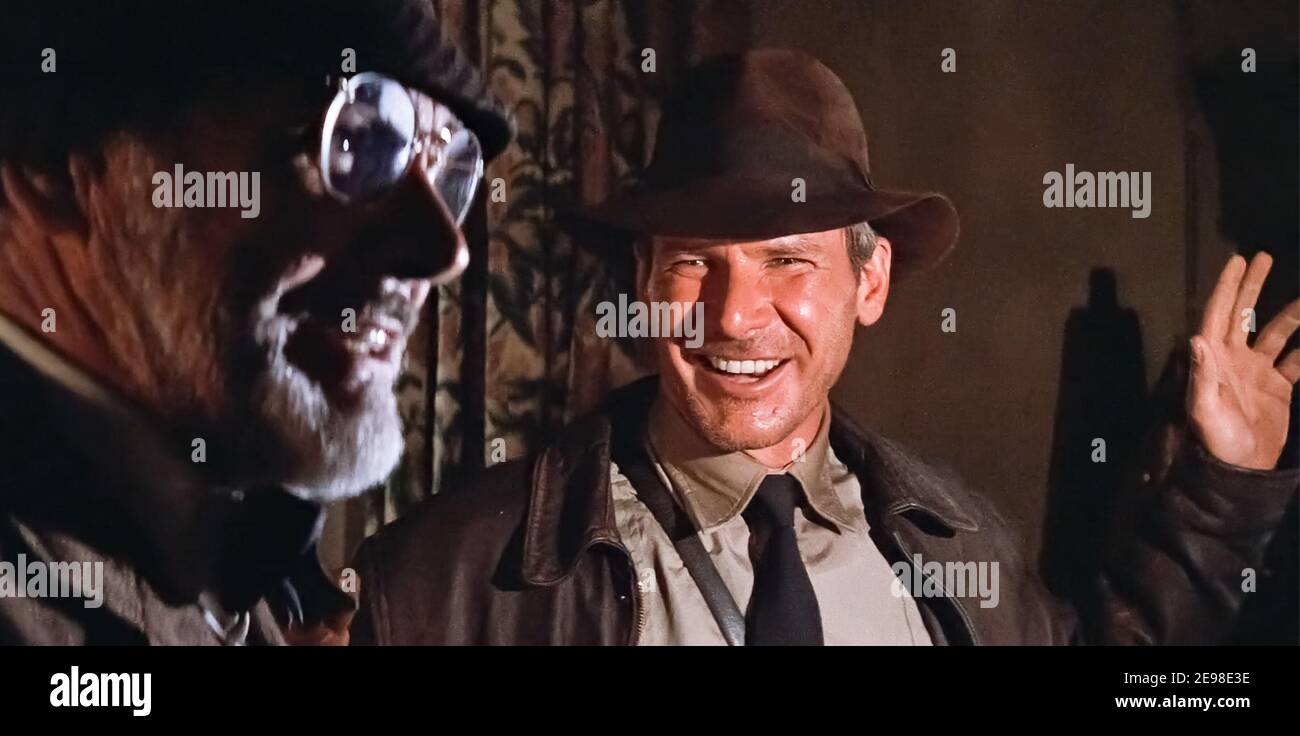 USA. Harrison Ford and Sean Connery in a scene from the (C)Paramount ...
