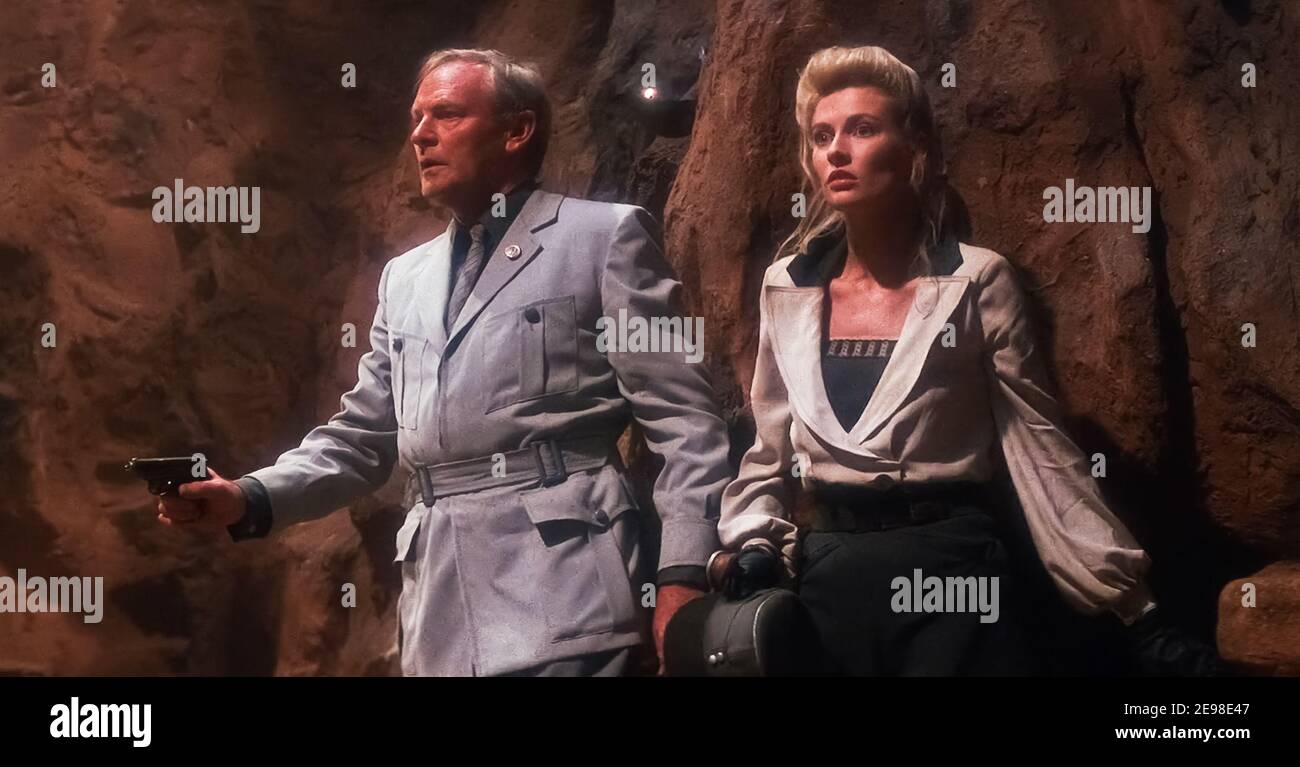 USA. Julian Glover and Alison Doody in a scene from the (C)Paramount ...