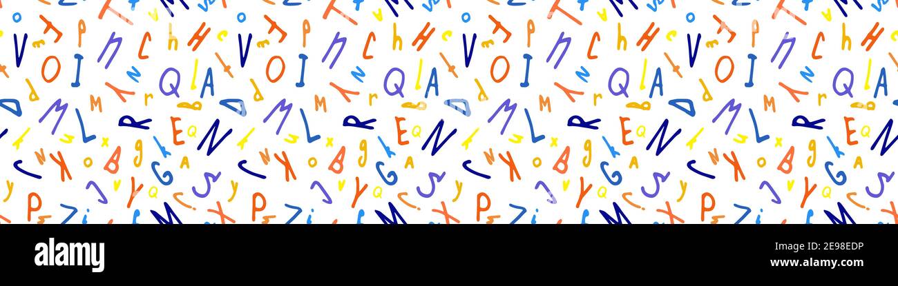 Colorful letters Stock Vector Images - Alamy