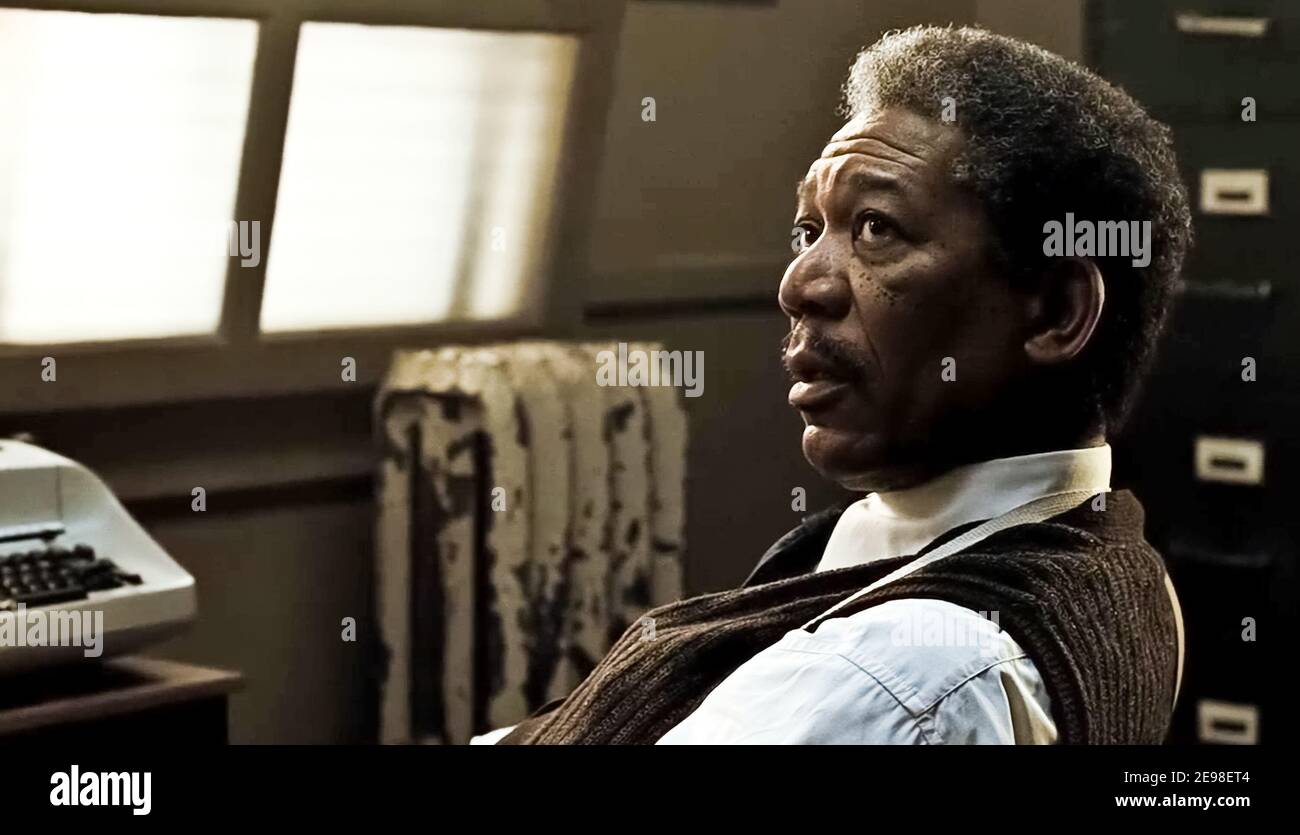 USA. Morgan Freeman in a scene from the (C)New Line Cinema film : Seven ...