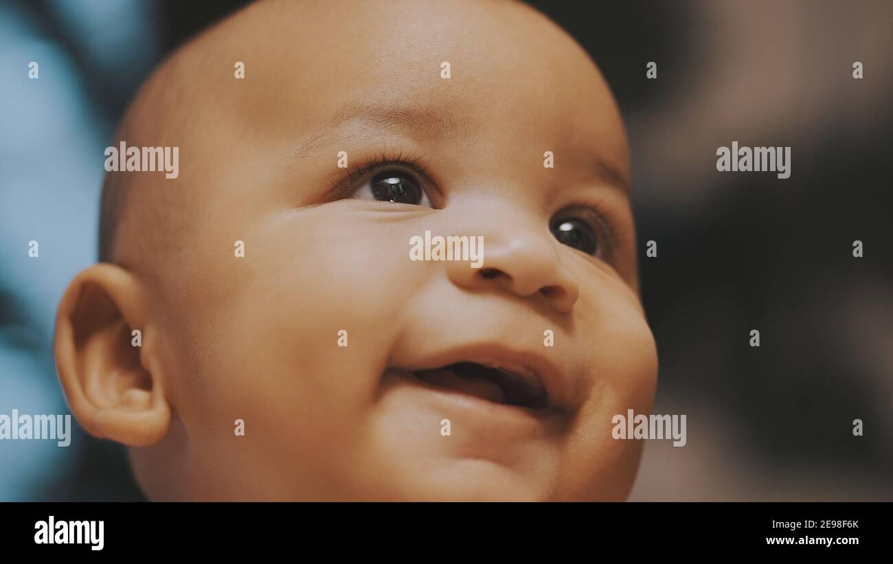 Dark skin baby hi-res stock photography and images - Alamy