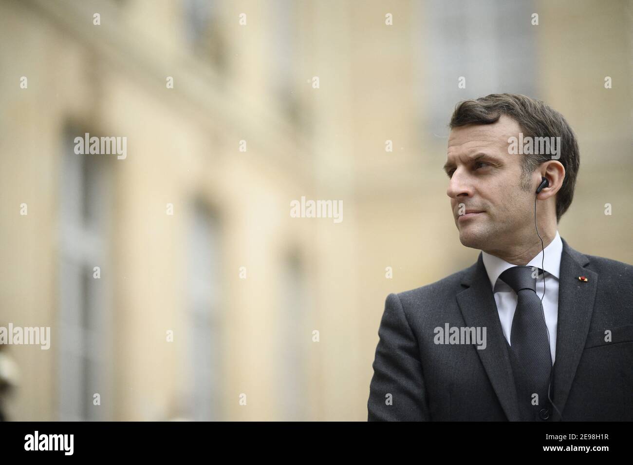 Paris, France. 3rd Feb 2021. Elysee Presidential Palace, Paris, France ...