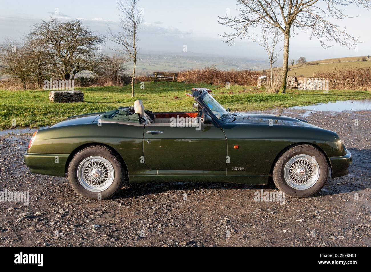 1995 MG RV8 modern classic British V8 sports car Stock Photo - Alamy