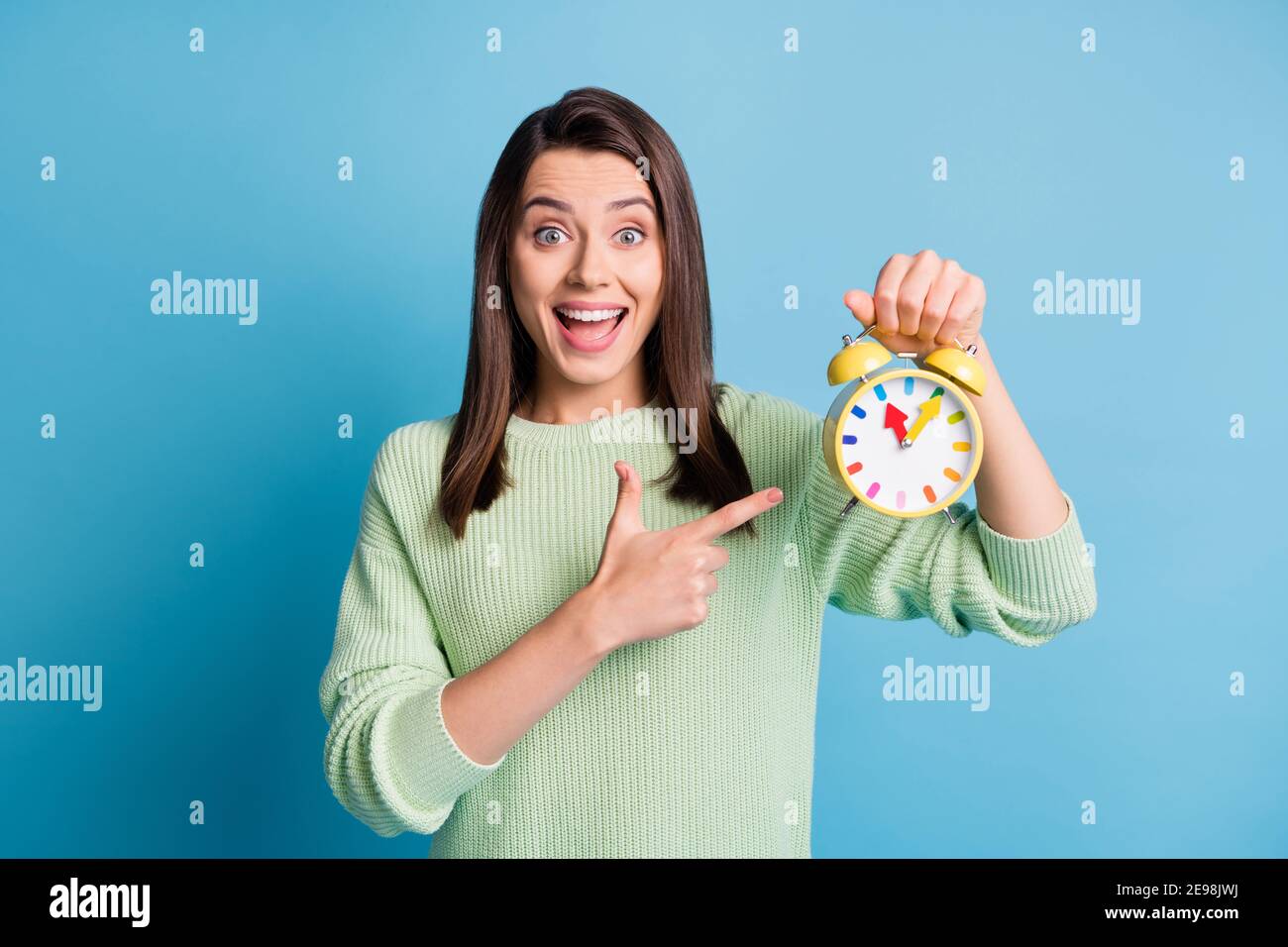 Finger clock hi-res stock photography and images - Alamy