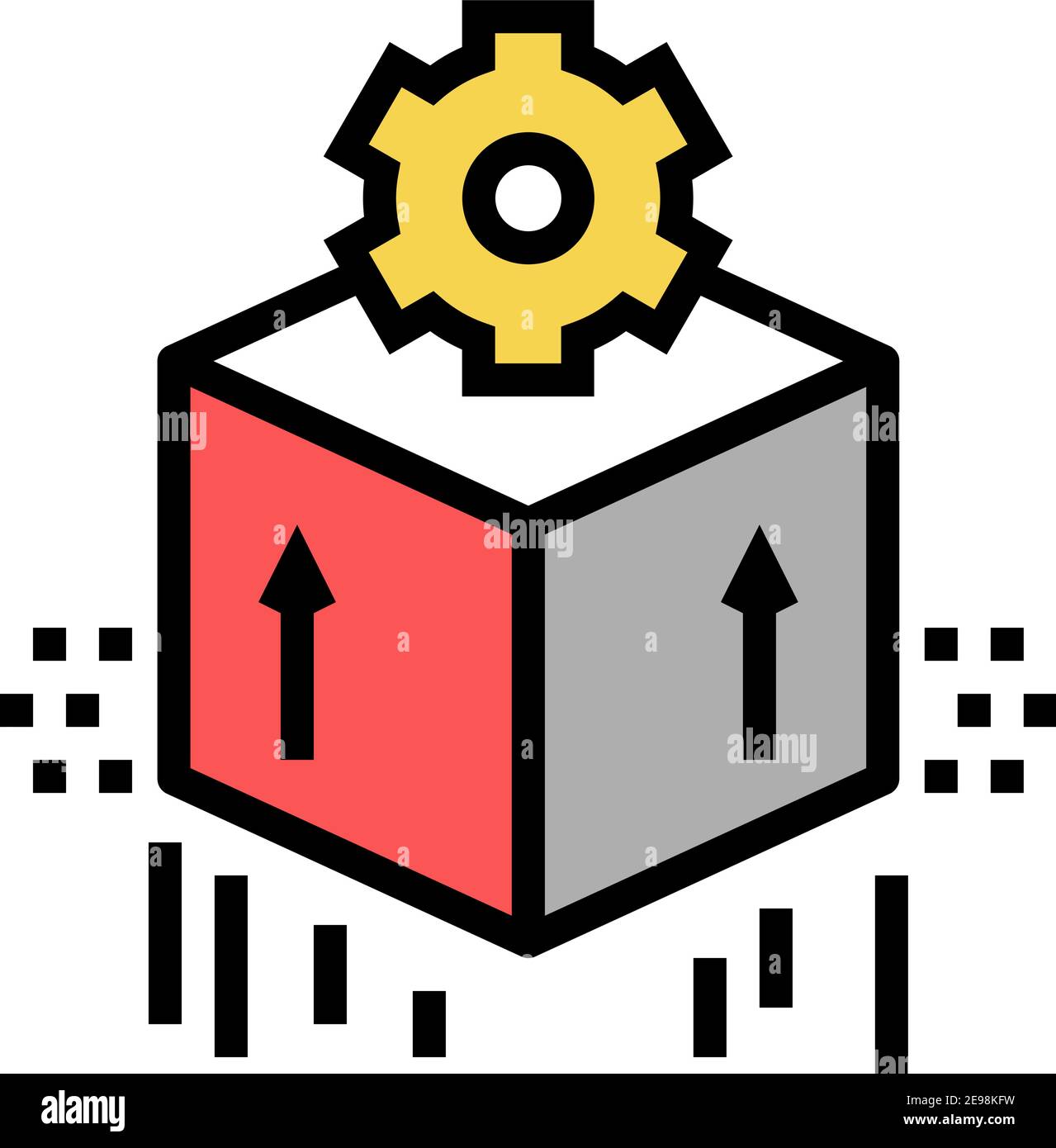 computer soft development color icon vector illustration Stock Vector ...