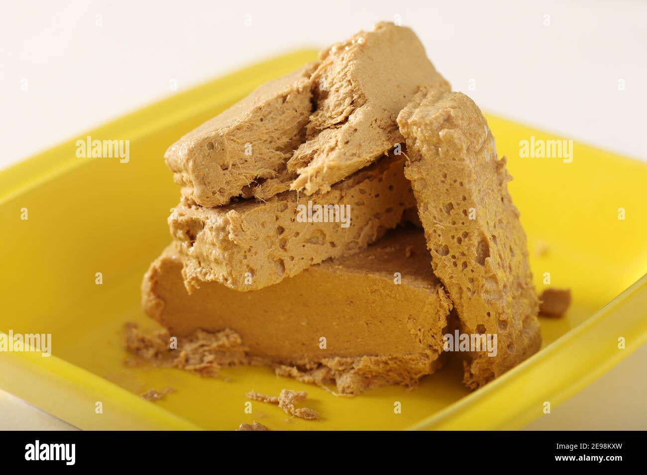 Traditional Turkish Halva with Tahini Stock Photo - Alamy
