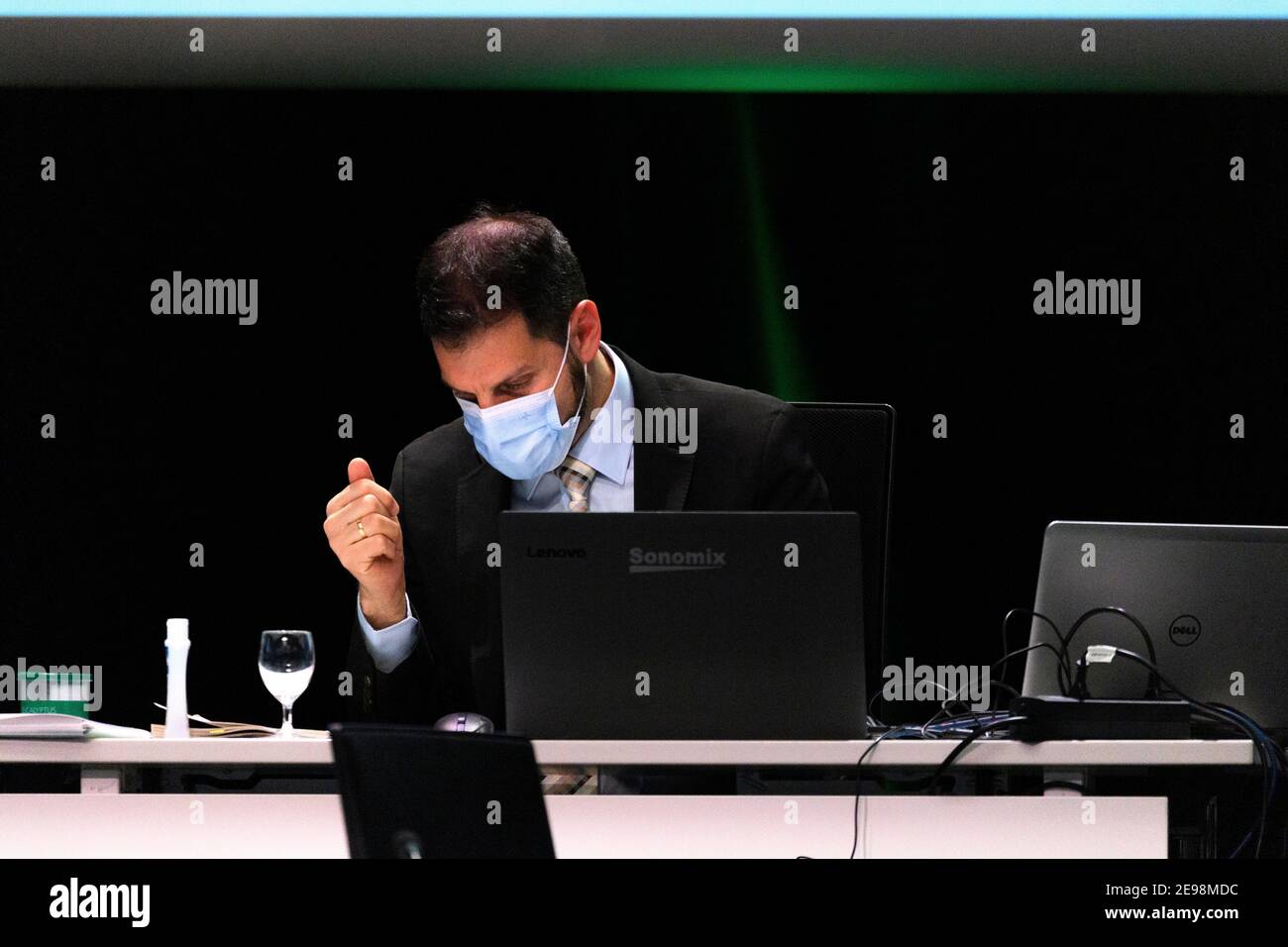 Lausanne Switzerland - 2021/02/02: Igor Santucci (Deputy Secretary ...