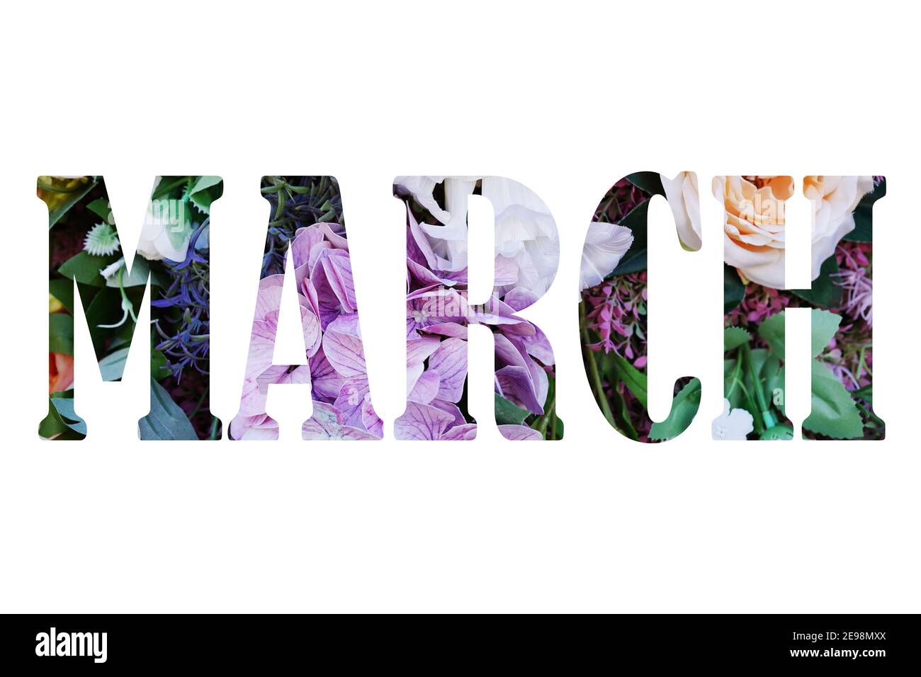 March Word Art