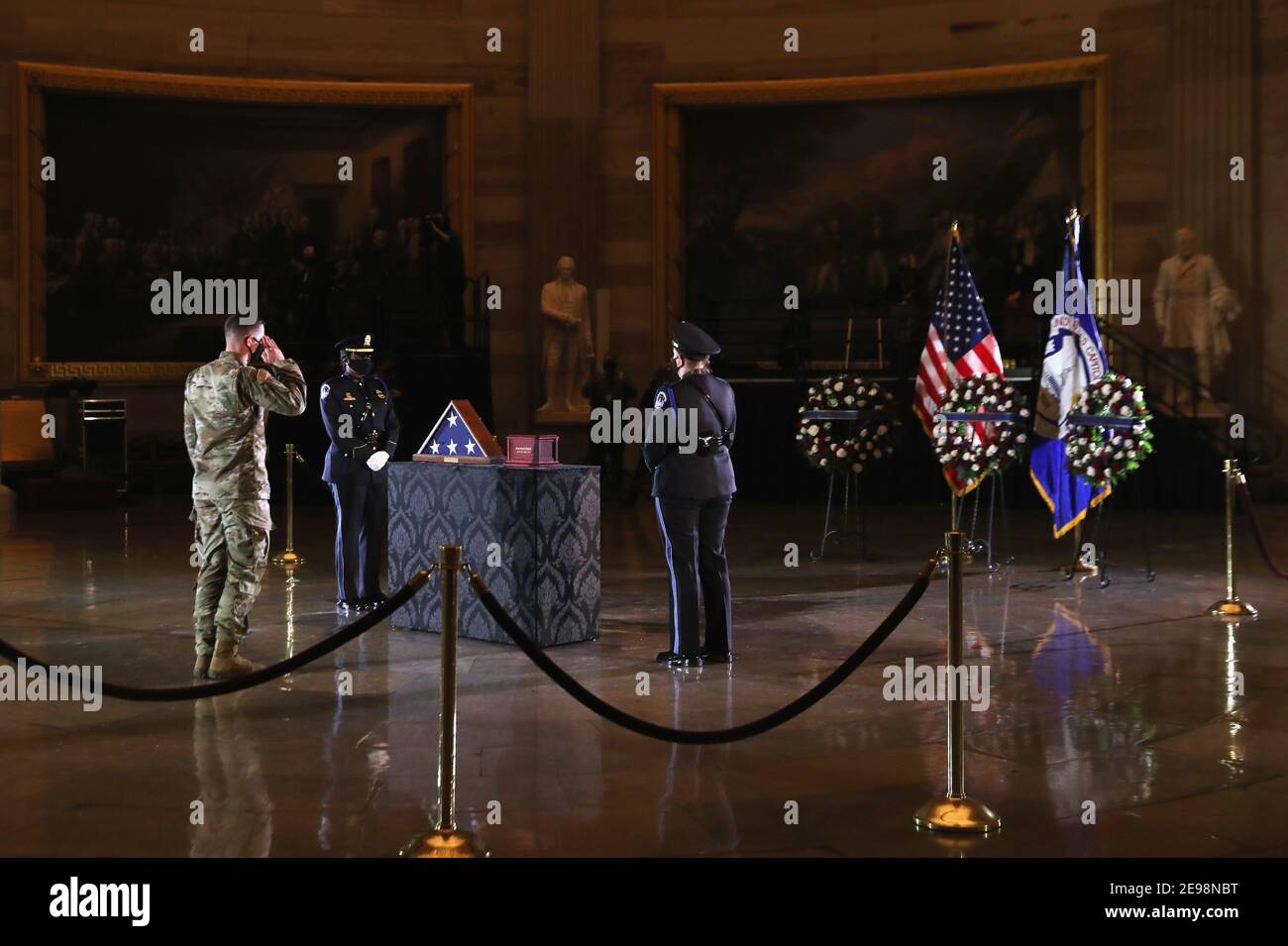 A member of the National Guard who served with late U.S. Capitol Police ...