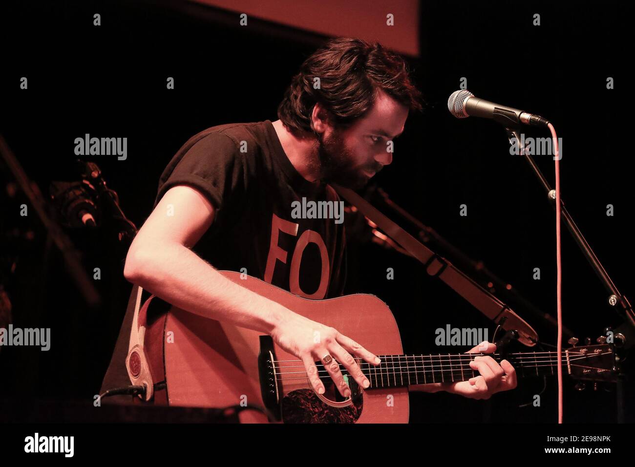 Cheek Mountain Thief performing at The Purcell Room, South Bank Centre ...