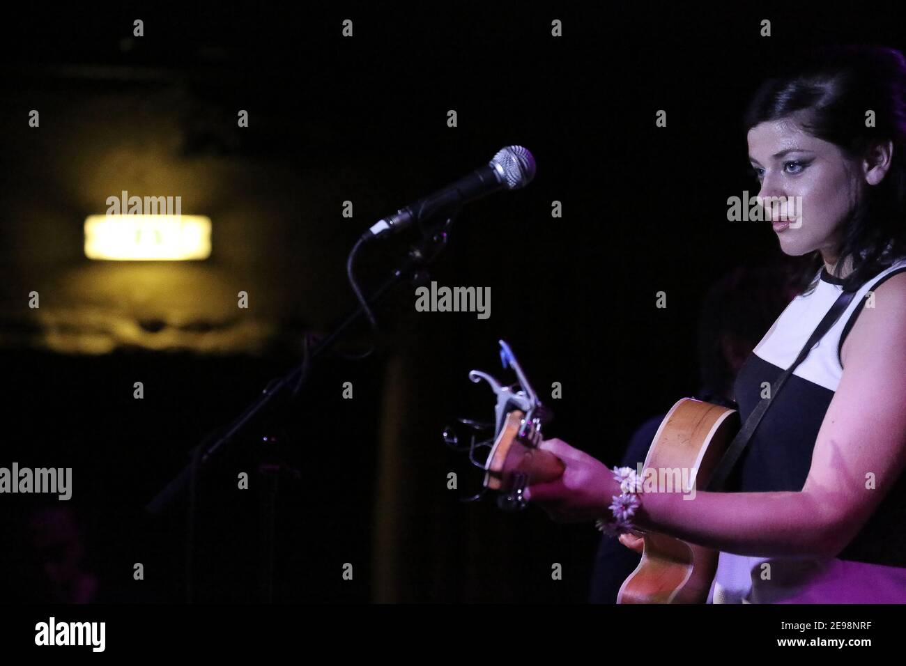 Gemma Ray performing live on stage at Borderline, London Stock Photo - Alamy