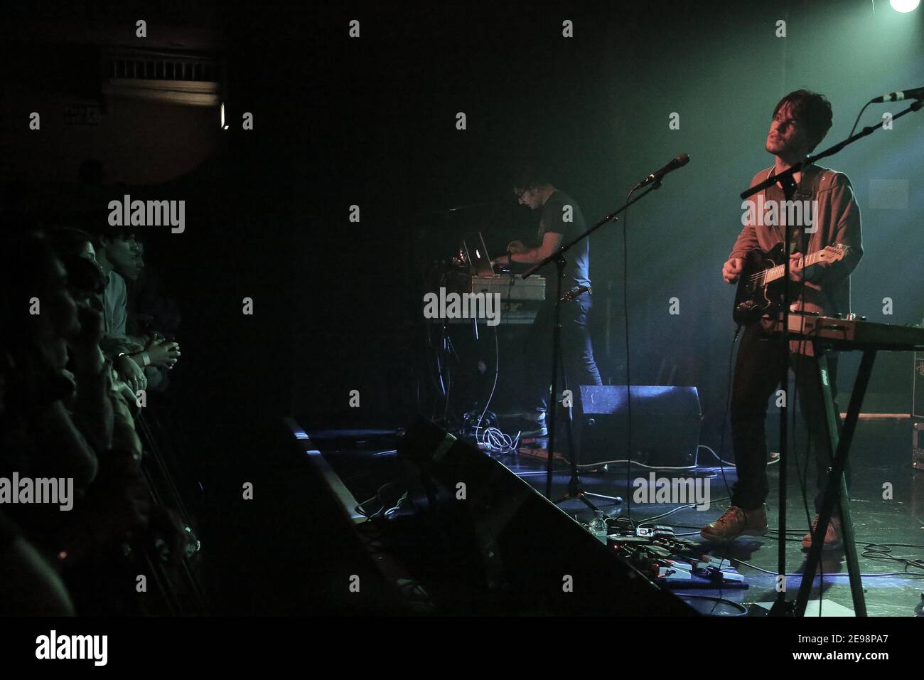 Breton performing live on stage at Scala, London after their recent US ...