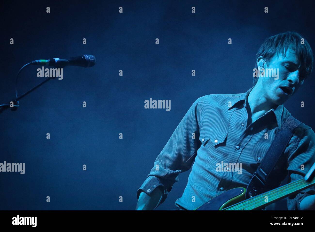 Chris Early of The Band of Horses during the last gig on their UK tour ...