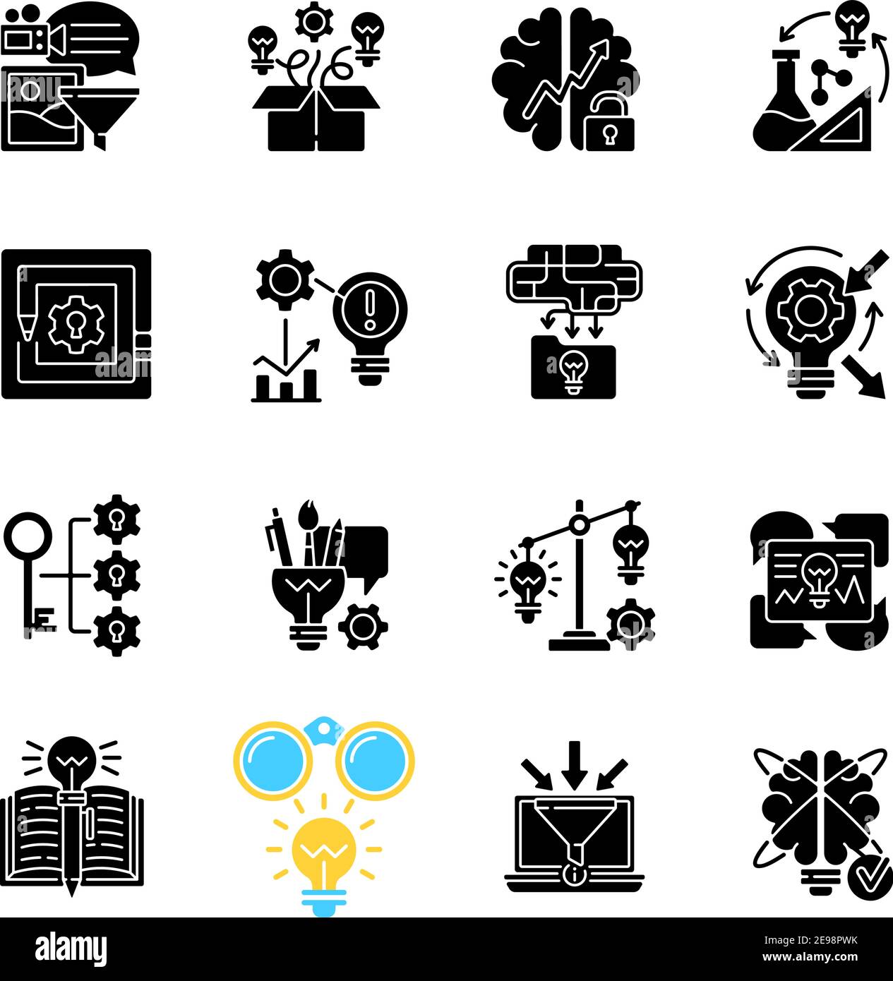 Techniques thinking Stock Vector Images - Alamy