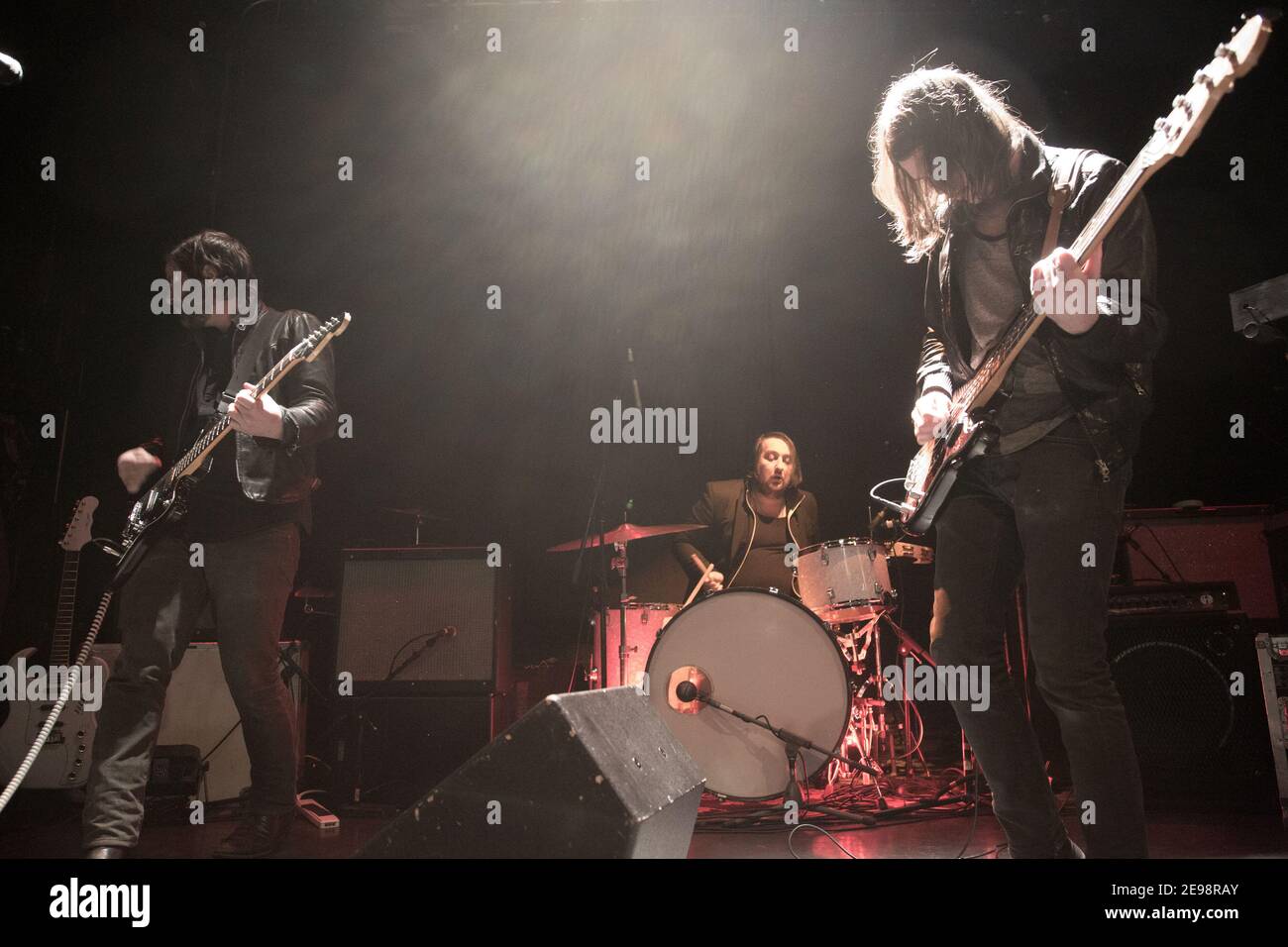 Heaven performing live on stage at The Bowery in New York Stock Photo ...