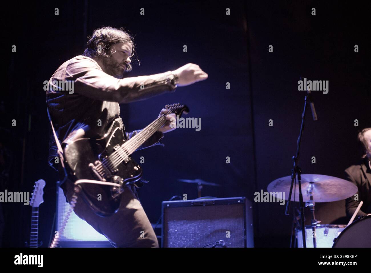 Heaven performing live on stage at The Bowery in New York Stock Photo ...
