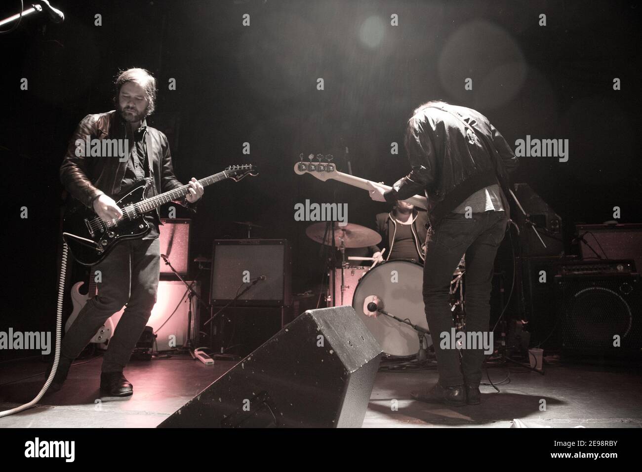 Heaven performing live on stage at The Bowery in New York Stock Photo ...