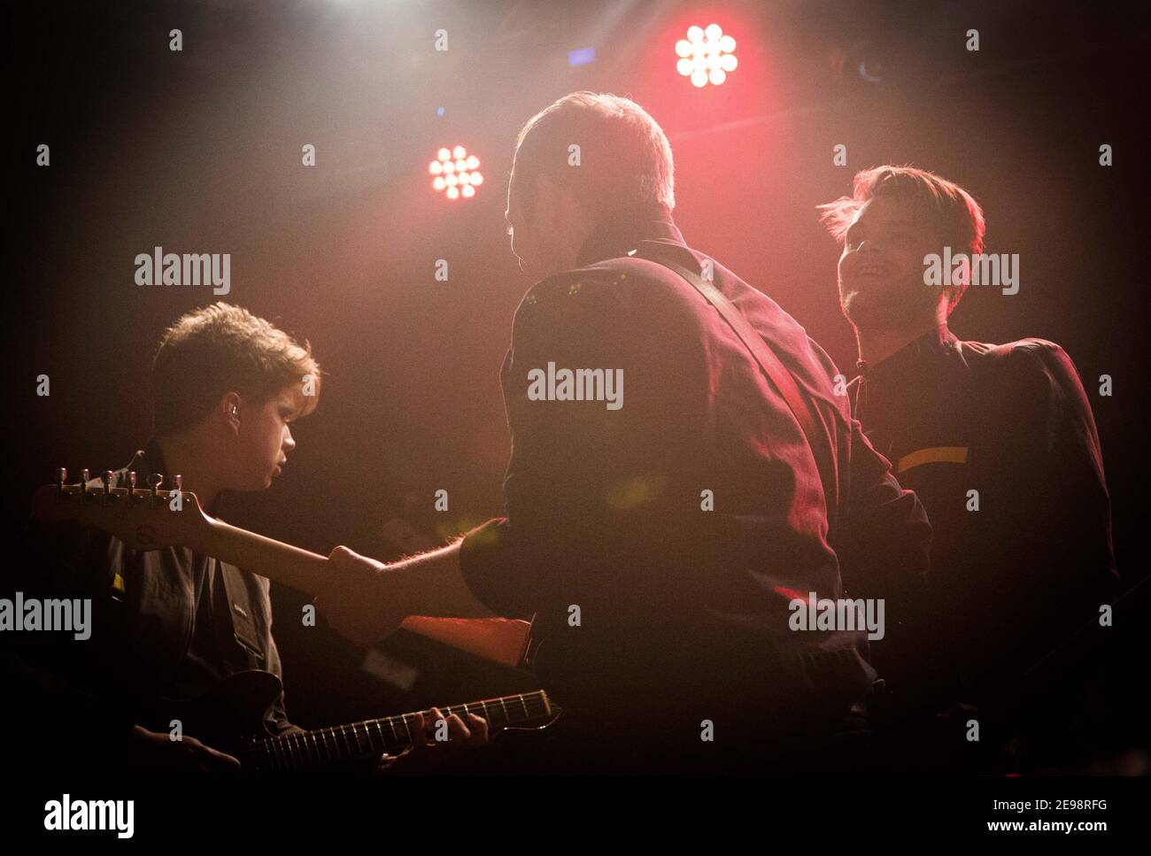 Everything Everything performing live on stage at Heaven in London ...