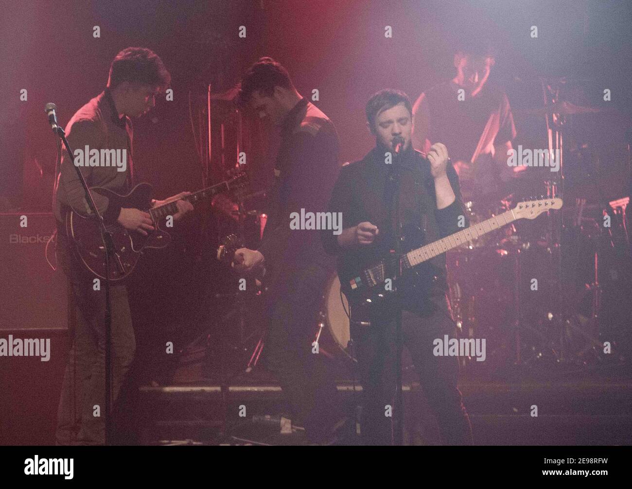 Everything Everything performing live on stage at Heaven in London ...