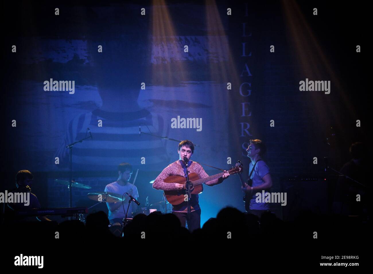 The Villagers live on stage at The Village Underground in Shoreditch ...