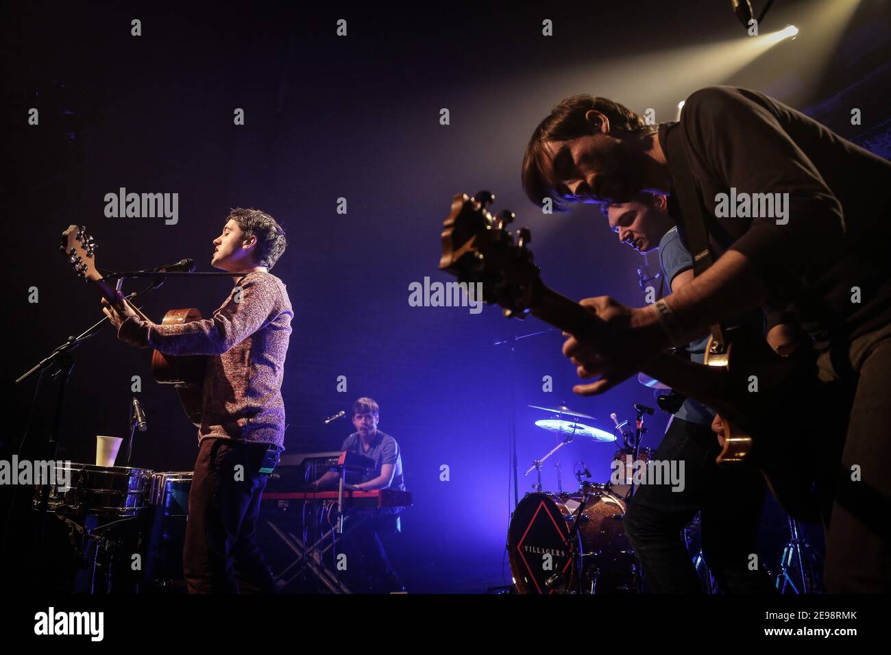 The Villagers live on stage at The Village Underground in Shoreditch ...