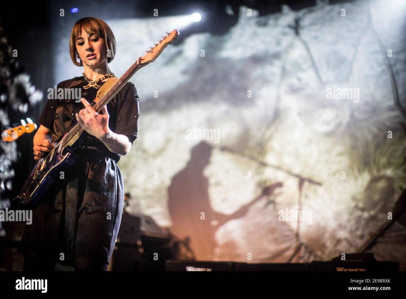 Ritzy Bryan of The Joy Formidable live on stage at the Concorde 2 in ...