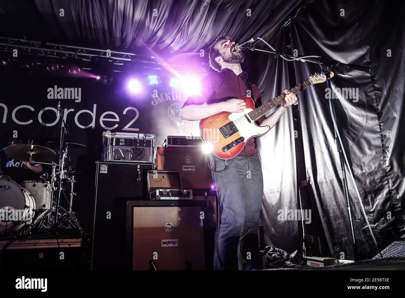 Arcane Roots live on stage at the Concorde 2 as part of The Great ...