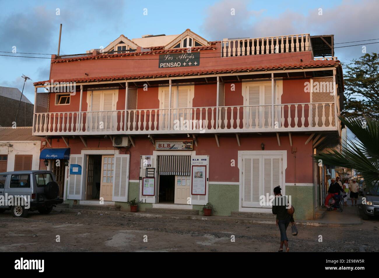 Accommodation is available in typical local houses Stock Photo - Alamy