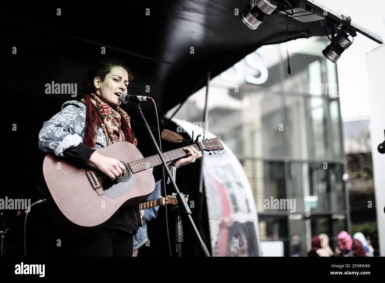 London-based Norwegian folk singer Kari Jahnsen who performs under the ...