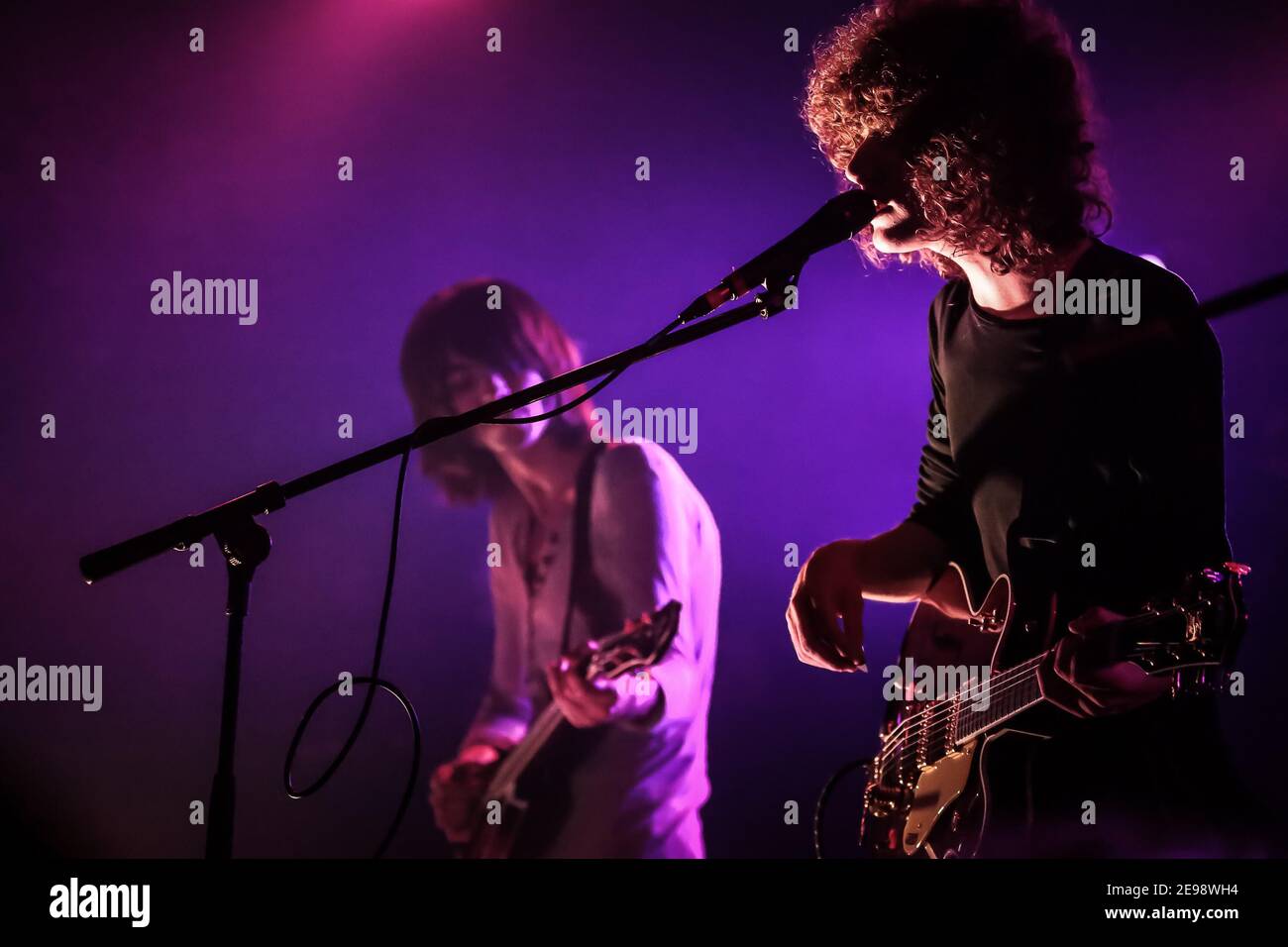 Temples live on stage of the Boston Arms in London Stock Photo - Alamy