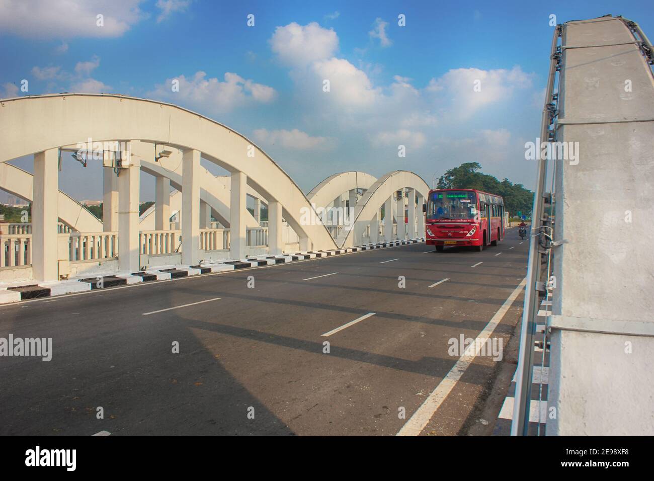 Arch napier bridge,chennai road, tamlin nadu,india road Stock Photo - Alamy