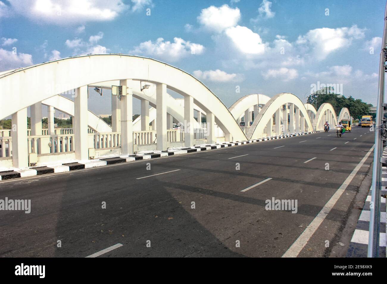 Arch napier bridge,chennai road, tamlin nadu,india road Stock Photo - Alamy