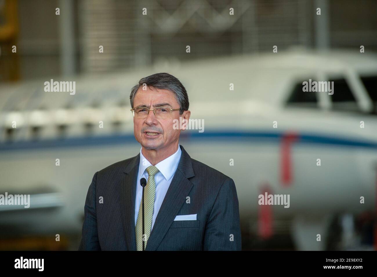 Lissabon, Portugal. 03rd Feb, 2021. Martin Ney, German Ambassador to ...