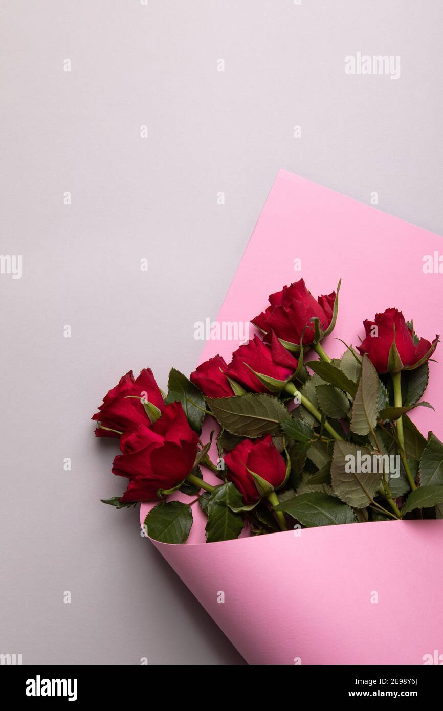 Fresh red roses top hi-res stock photography and images - Alamy