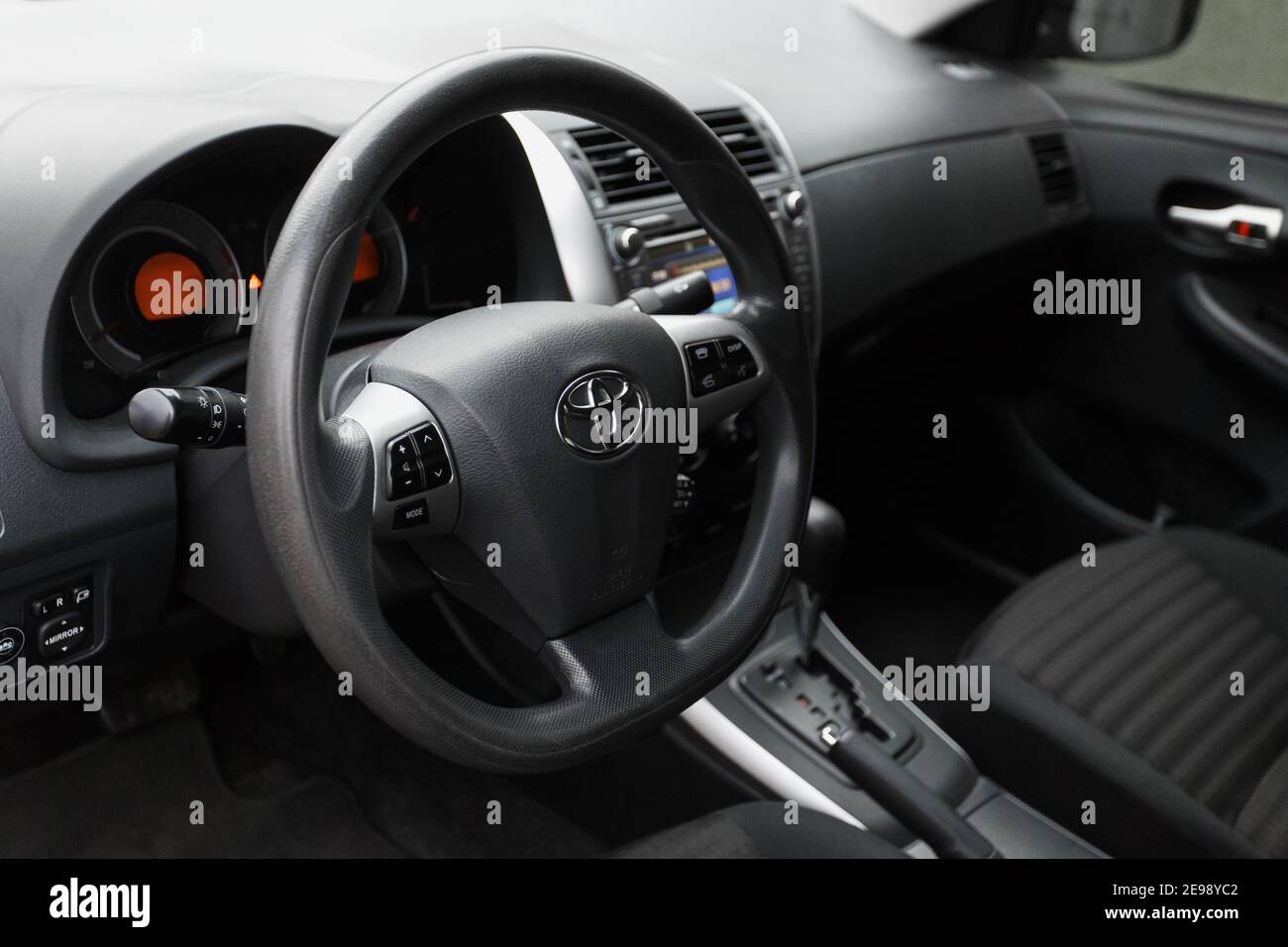 Toyota corolla interior hi-res stock photography and images - Alamy